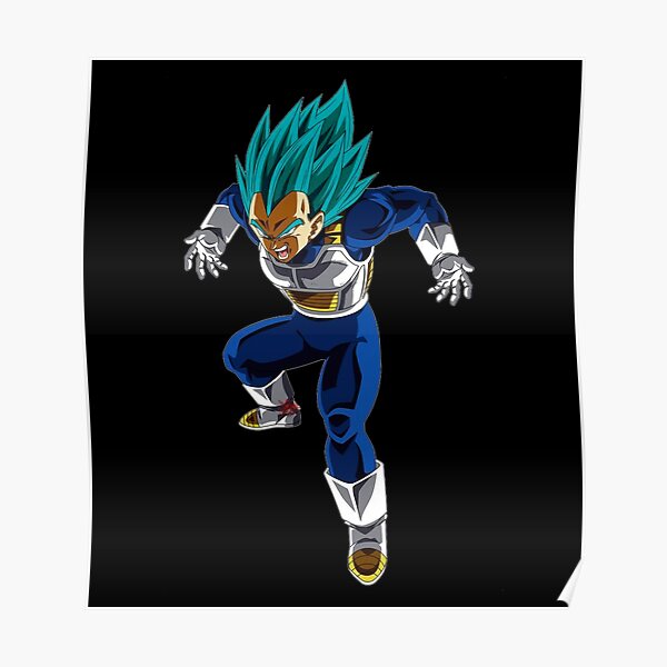 "Vegeta" Poster for Sale by SatourHM | Redbubble