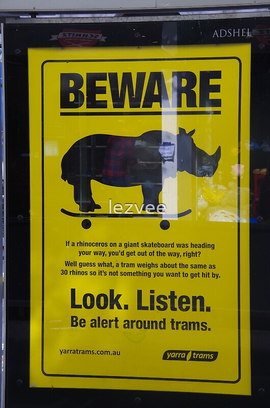 "Beware!" by lezvee | Redbubble