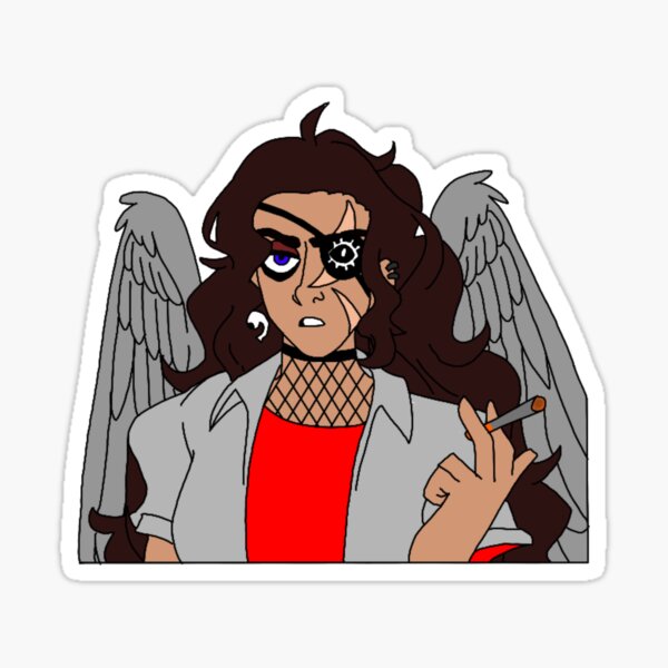 "Lady Death- BHBM" Sticker for Sale by Rivers-Creation | Redbubble