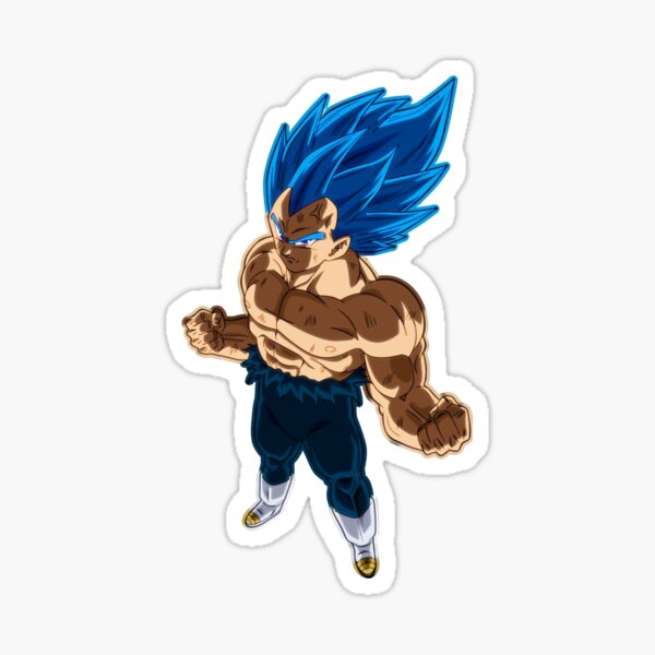 "Vegeta" Sticker for Sale by SatourHM | Redbubble