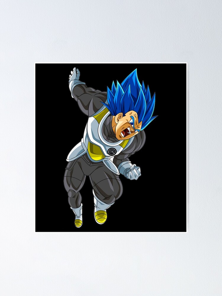 "Vegeta" Poster for Sale by SatourHM | Redbubble