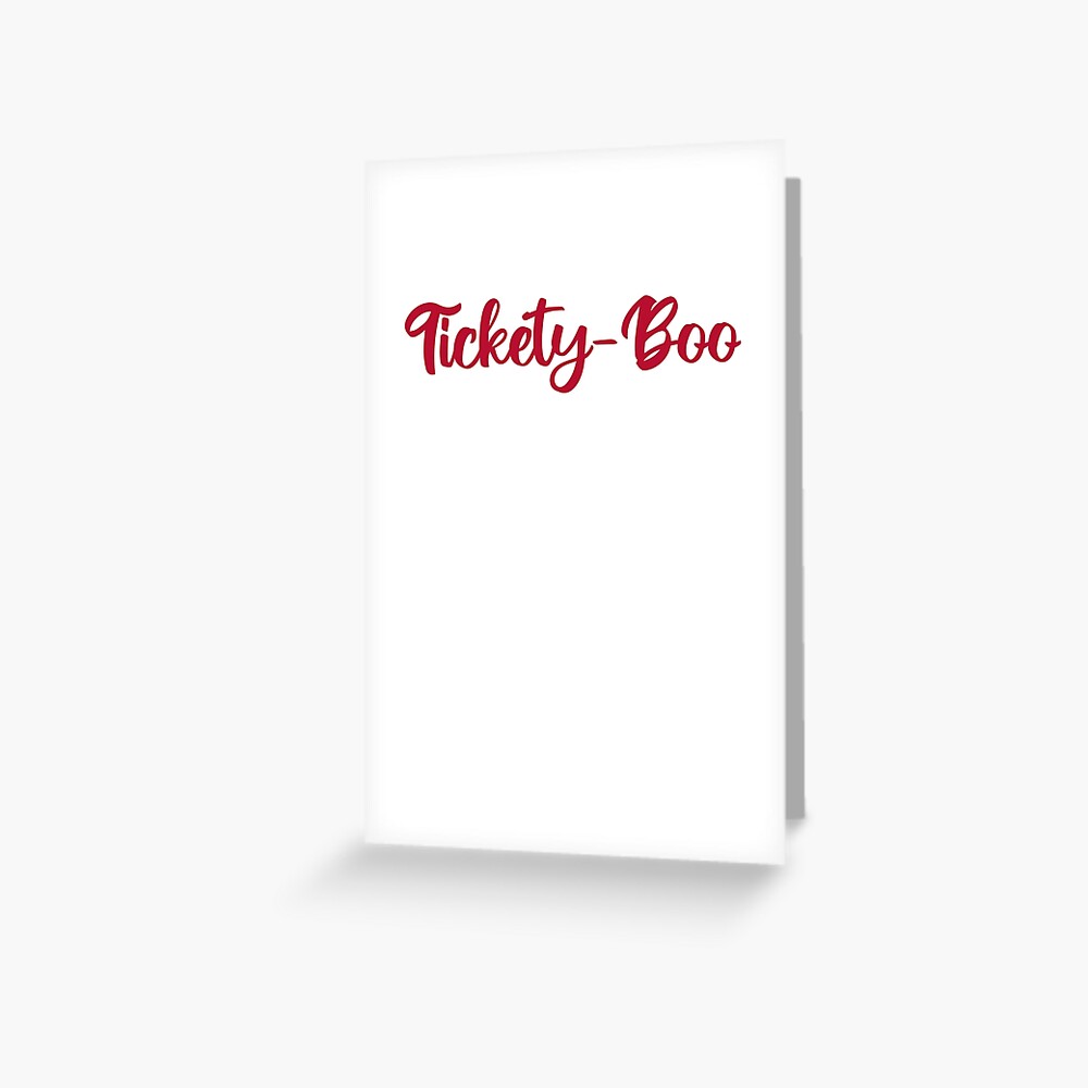 "How Frightfully British Funny Tickety-Boo-British Humour" Greeting ...