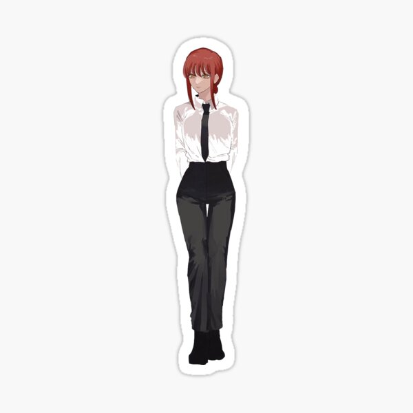 "Makima | chainsaw man" Sticker for Sale by MoEl-Art | Redbubble