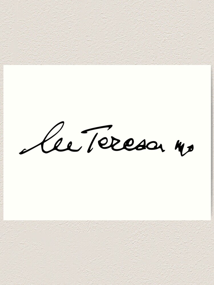Mother Teresa Signature Mother Teresa Autograph | Signed Special