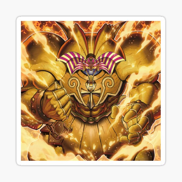 "EXODIA THE FORBIDDEN ONE" Sticker for Sale by foxdesing1 | Redbubble