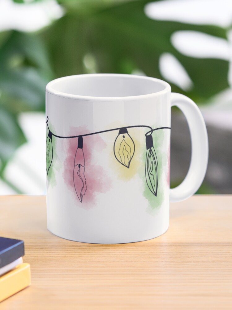 "String of Vulvas - Merry Clitamas" Coffee Mug for Sale by Tammie Sharp ...