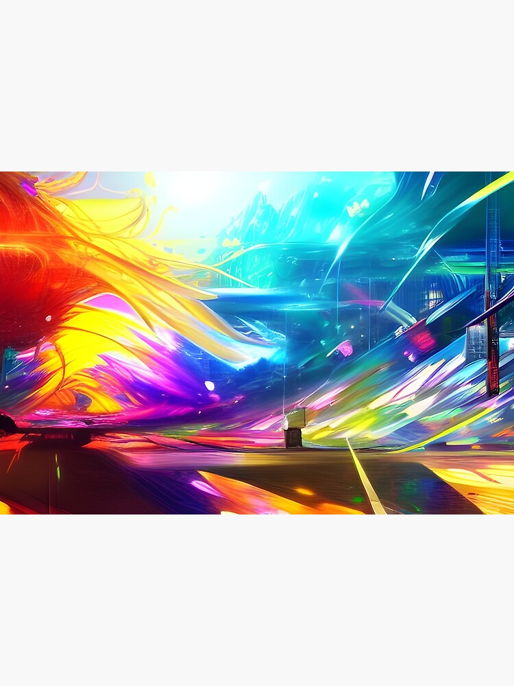 "Explosion of Abstraction - Colorful Abstract Art" Poster for Sale by ...