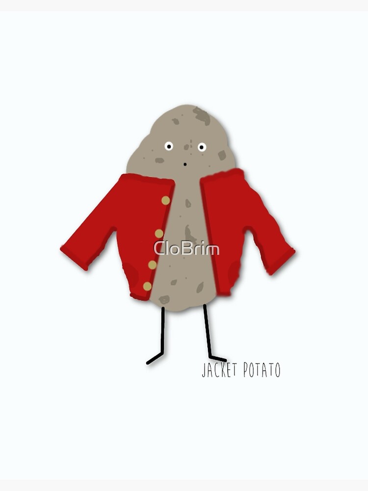 "Jacket Potato" Poster for Sale by CloBrim | Redbubble
