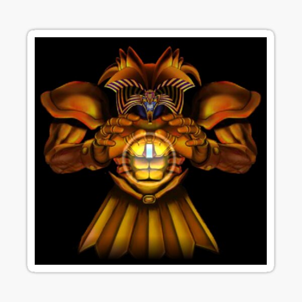 "EXODIA THE FORBIDDEN ONE" Sticker for Sale by foxdesing1 | Redbubble