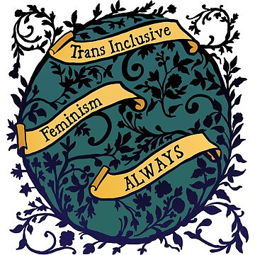 "Trans Inclusive Feminism Always" Poster for Sale by fabfeminist ...