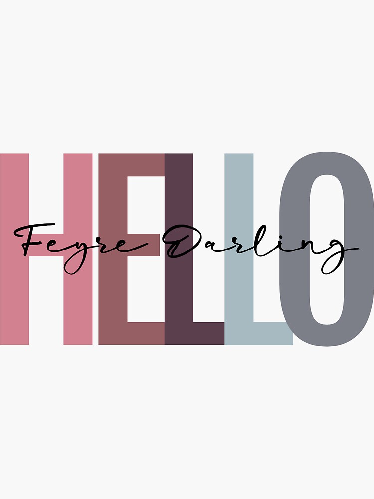 "Hello Feyre Darling, ACOTAR, Rhysand, Feyre, High Lady of the Night ...