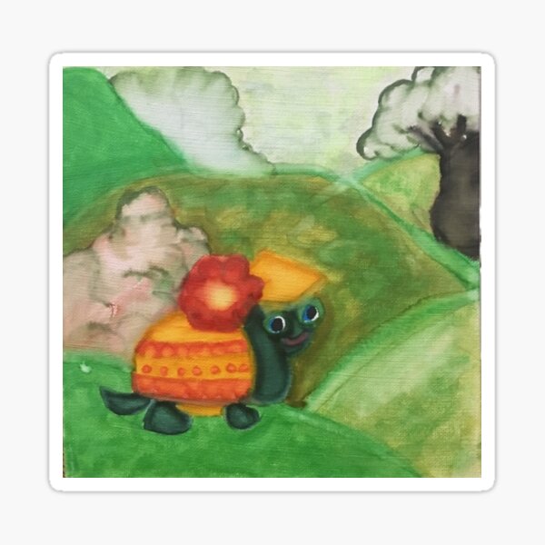 "Esther the Turtle" Sticker for Sale by drwebb74 | Redbubble