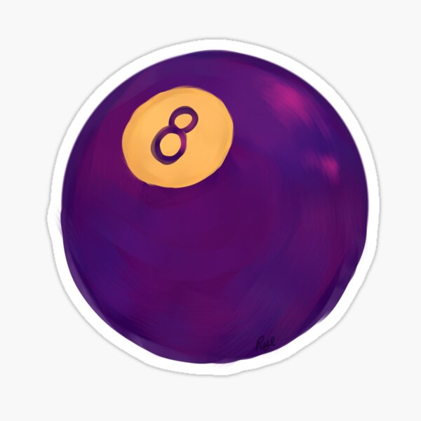 "Lucky Number 8" Sticker for Sale by ZipperStickers | Redbubble