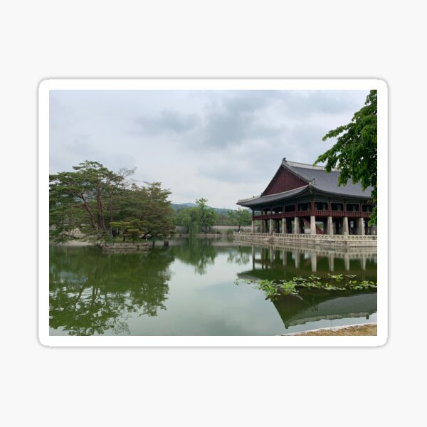 "Gyeonghoeru Pavilion" Sticker for Sale by ViewUnfiltered | Redbubble