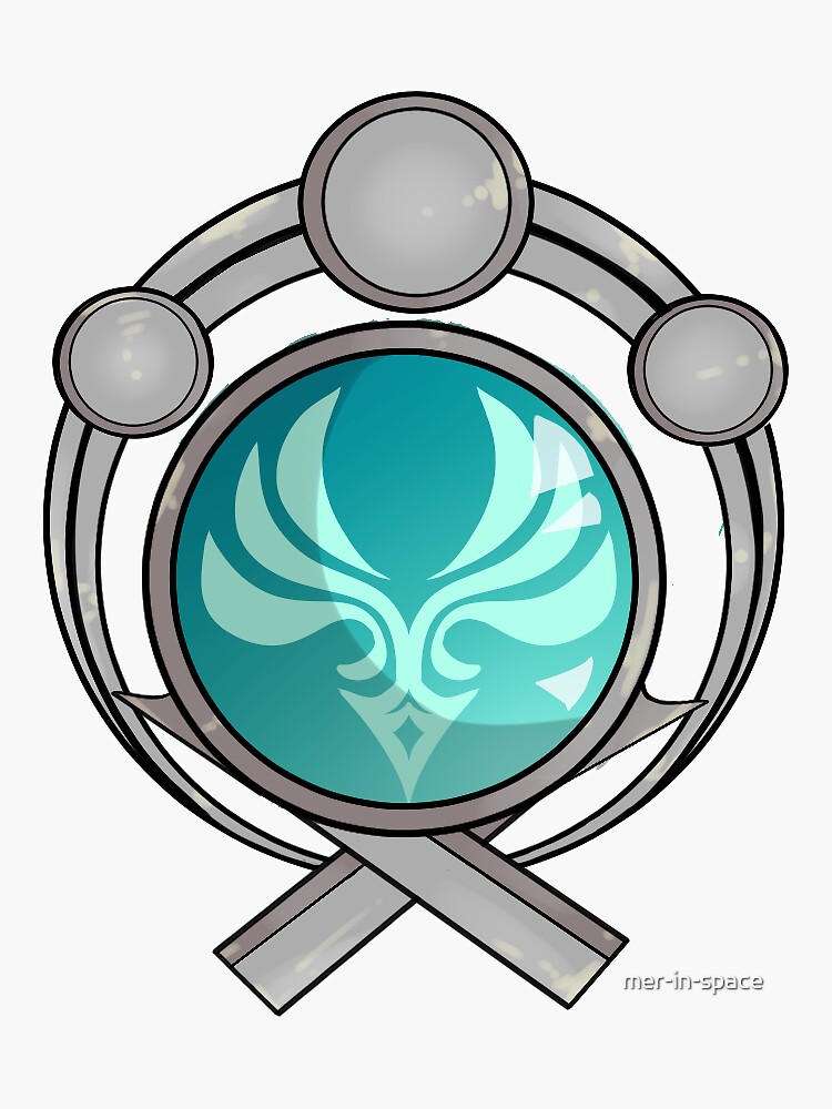 "Inazuma Anemo Vision | Genshin Impact" Sticker for Sale by mer-in ...