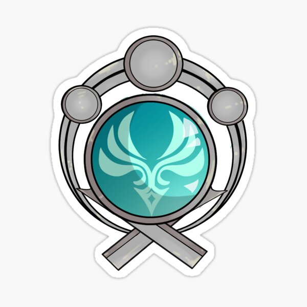 "Inazuma Anemo Vision | Genshin Impact" Sticker for Sale by mer-in ...