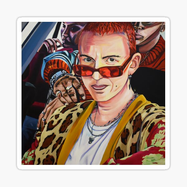 "Mid-Morning Escapade" Sticker for Sale by marisarheem | Redbubble