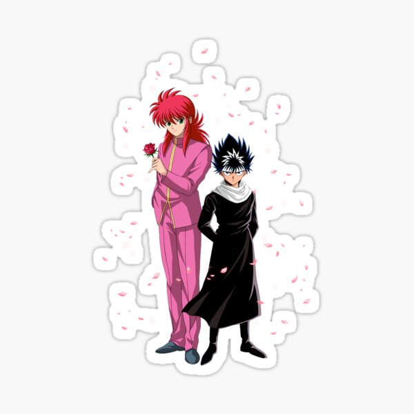 "YOKO AND HIEI MASTER" Sticker for Sale by christwise | Redbubble