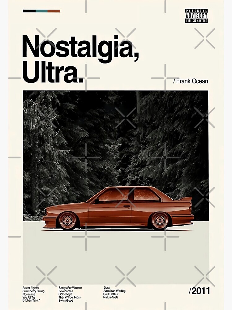 "Minimalist Nostalgia Ultra Red Cars" Sticker for Sale by gallegosanita ...