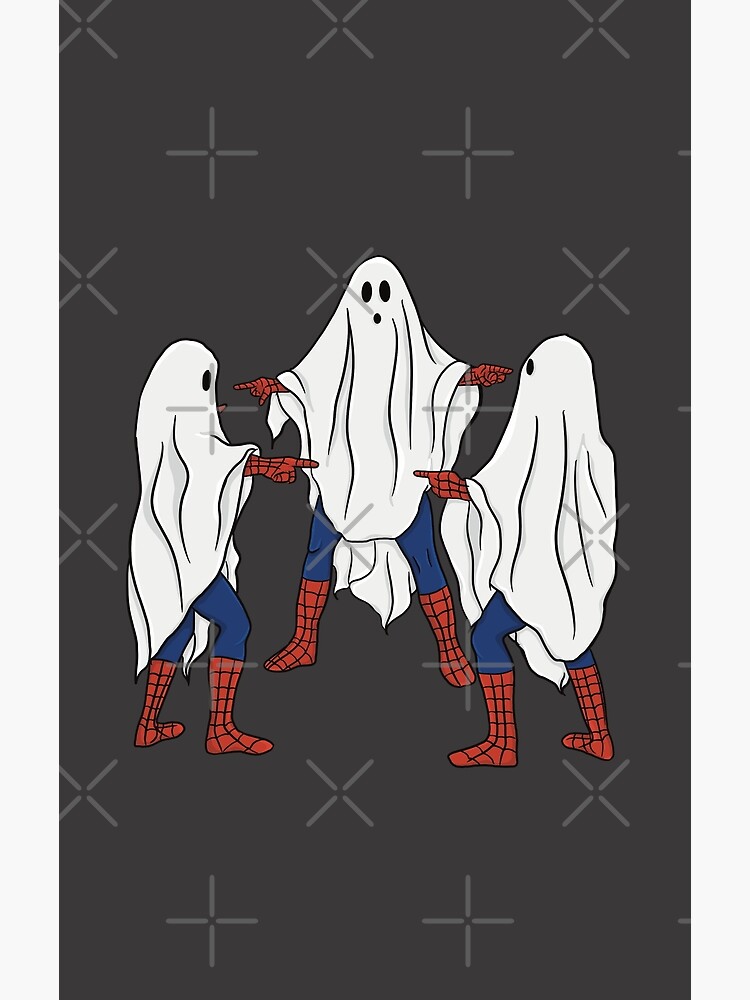 "Spidey ghost" Poster for Sale by gofundme | Redbubble