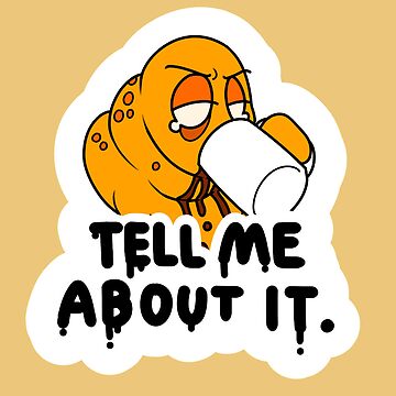 "Great Soft Jelly Thing coffee" Sticker for Sale by ratmansewage ...