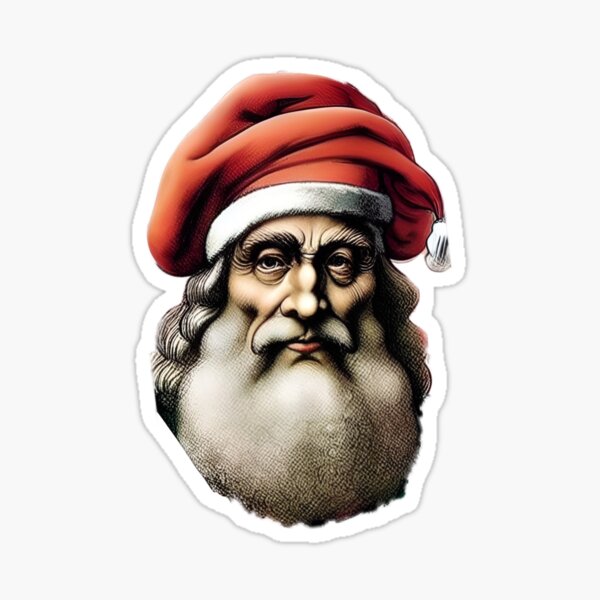 "Father Christmas" Sticker for Sale by TiltedCode | Redbubble
