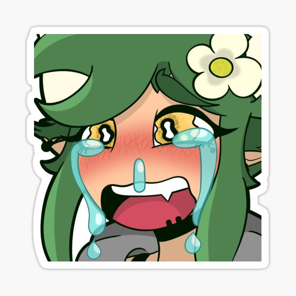 "Oaky Cri" Sticker for Sale by Oakxen | Redbubble