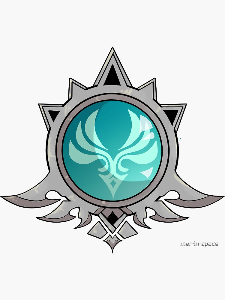 "Mondsadt Anemo Vision | Genshin Impact" Sticker for Sale by mer-in ...