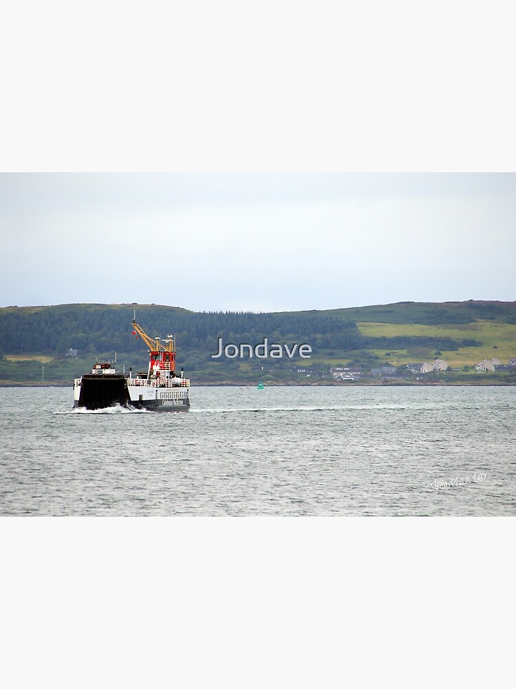 "MV Loch Ranza" Poster by Jondave | Redbubble