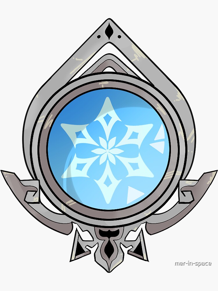 "Sumeru Cryo Vision | Genshin Impact" Sticker for Sale by mer-in-space ...