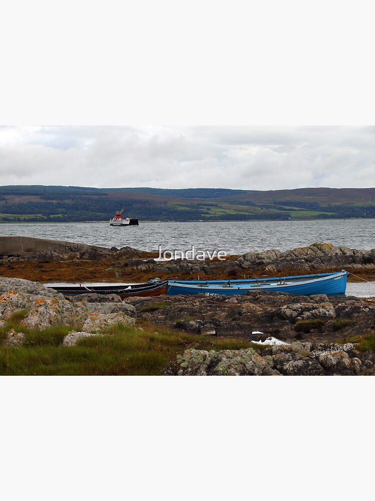 "MV Loch Ranza" Sticker by Jondave | Redbubble