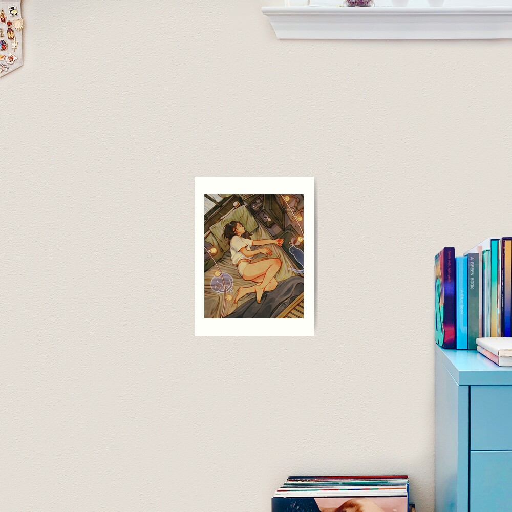 "Nap" Art Print for Sale by SimzArt | Redbubble