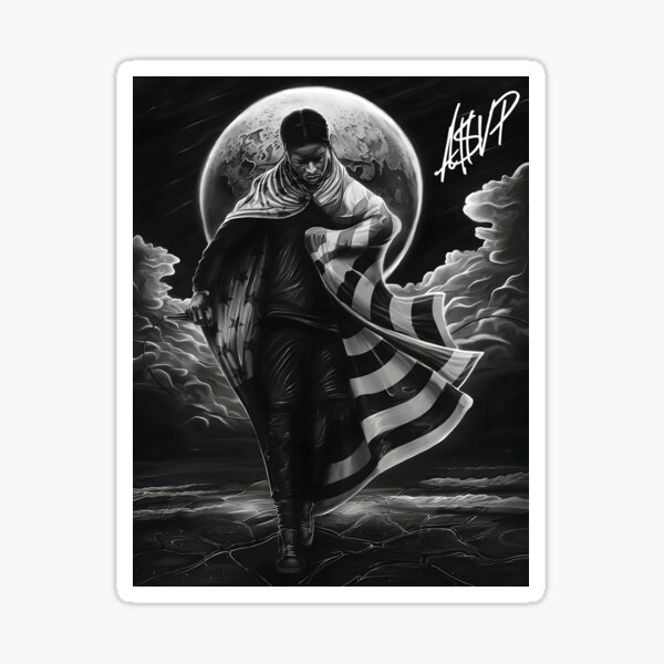 "Long. live. asap Album" Sticker for Sale by NataliBower | Redbubble