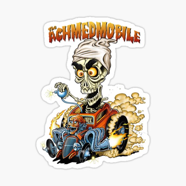 "Achmedmobile" Sticker for Sale by BrianaPaviour | Redbubble