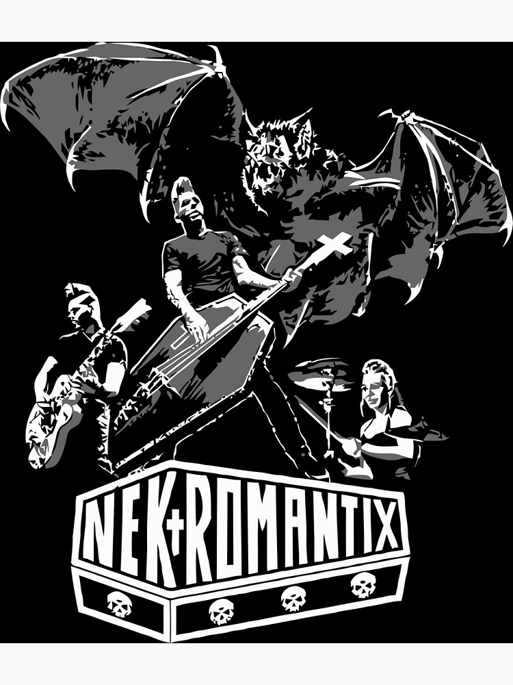 "Danish American Psychobilly Band Founded In Copenhagen In 1989" Poster ...