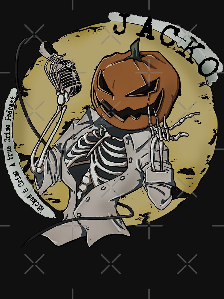 "Jacko" Fitted V-Neck T-Shirt for Sale by wickedandgrim | Redbubble