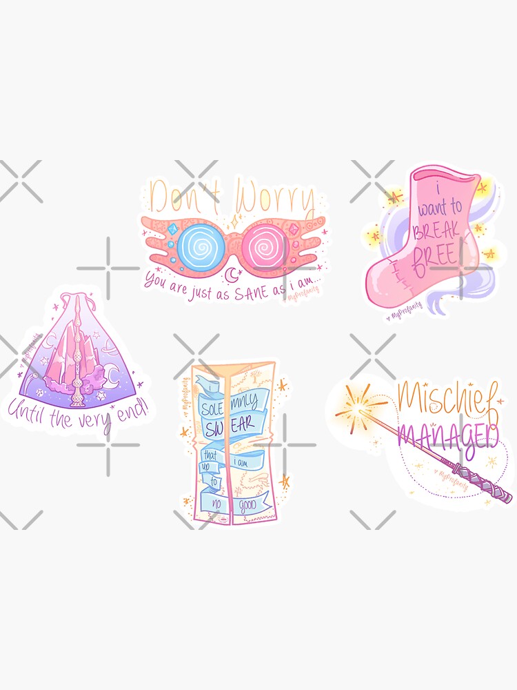 "Magic Map Color" Sticker by MyProfanity | Redbubble