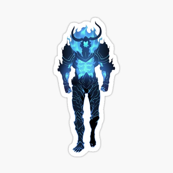 "Solo leveling " Sticker for Sale by AnimeMan99 | Redbubble