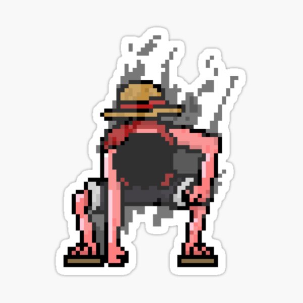 "luffy gear 2 Funny" Sticker for Sale by AHYOUNGBELLI | Redbubble