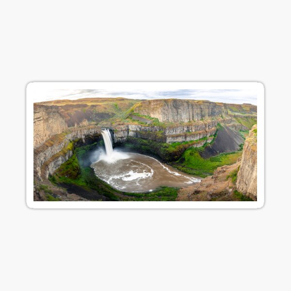 "Sunrise Morning Glow on Palouse Falls" Sticker for Sale by ...