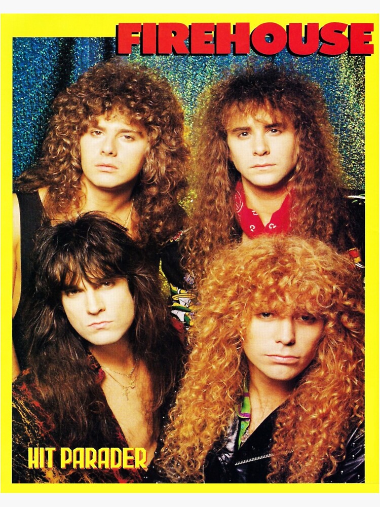 "Vintage FireHouse Band Retro 70s Icons" Sticker for Sale by ...