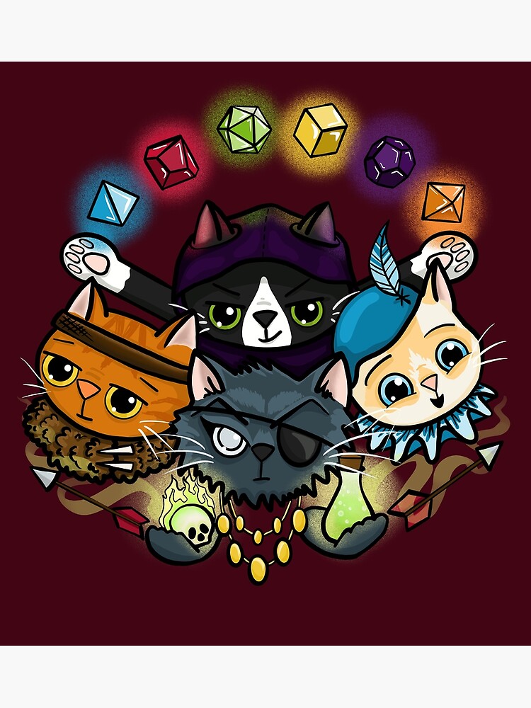 "Adventure Cats" Poster for Sale by MiltonAndMo | Redbubble