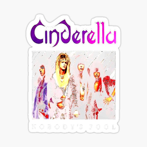 "Best Merch of Cinderella Music Legends" Sticker for Sale by LeannLee ...