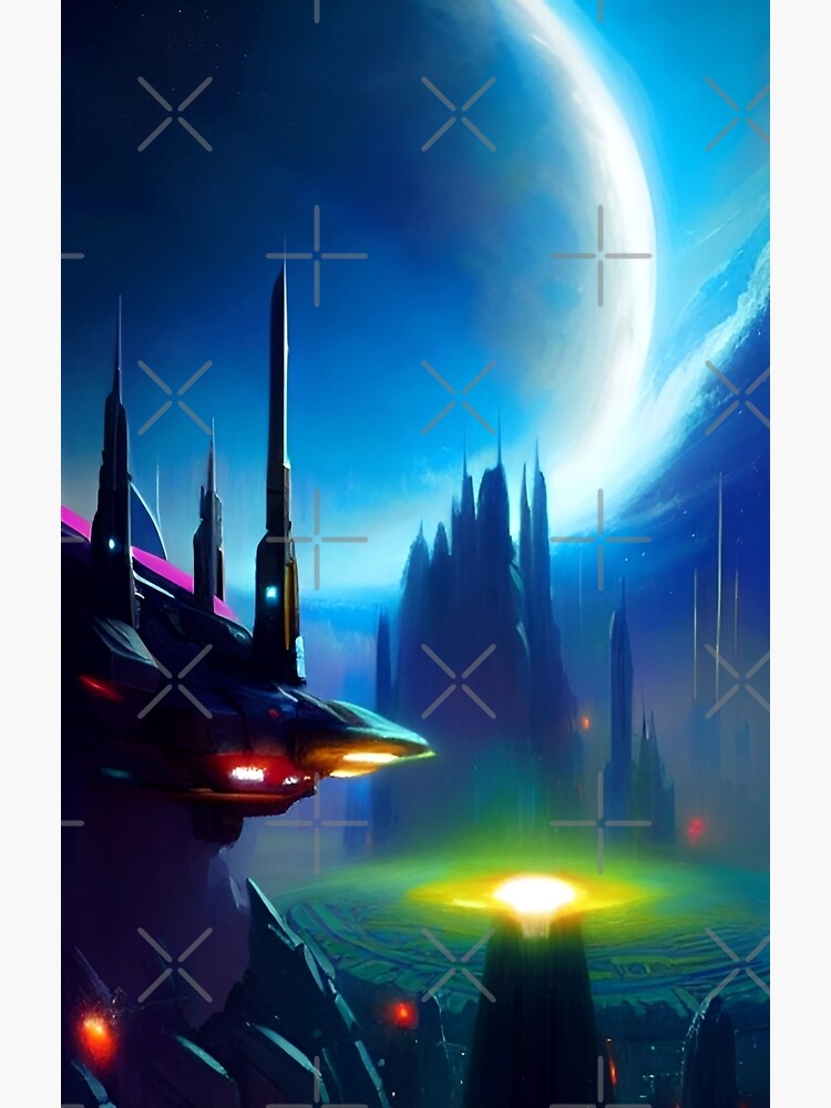 "Ai art, Sci-fi, ai generated art, computer generated art, space art ...