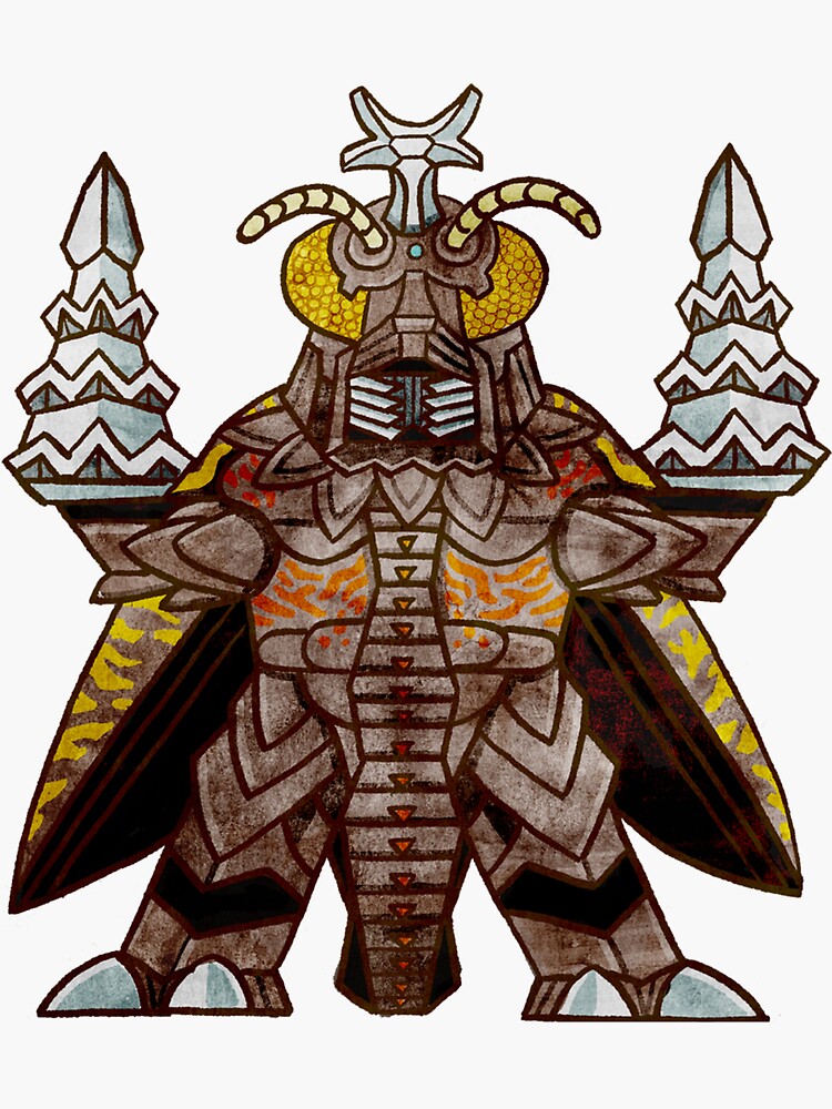 "Megalon" Sticker for Sale by CaptJack05 | Redbubble
