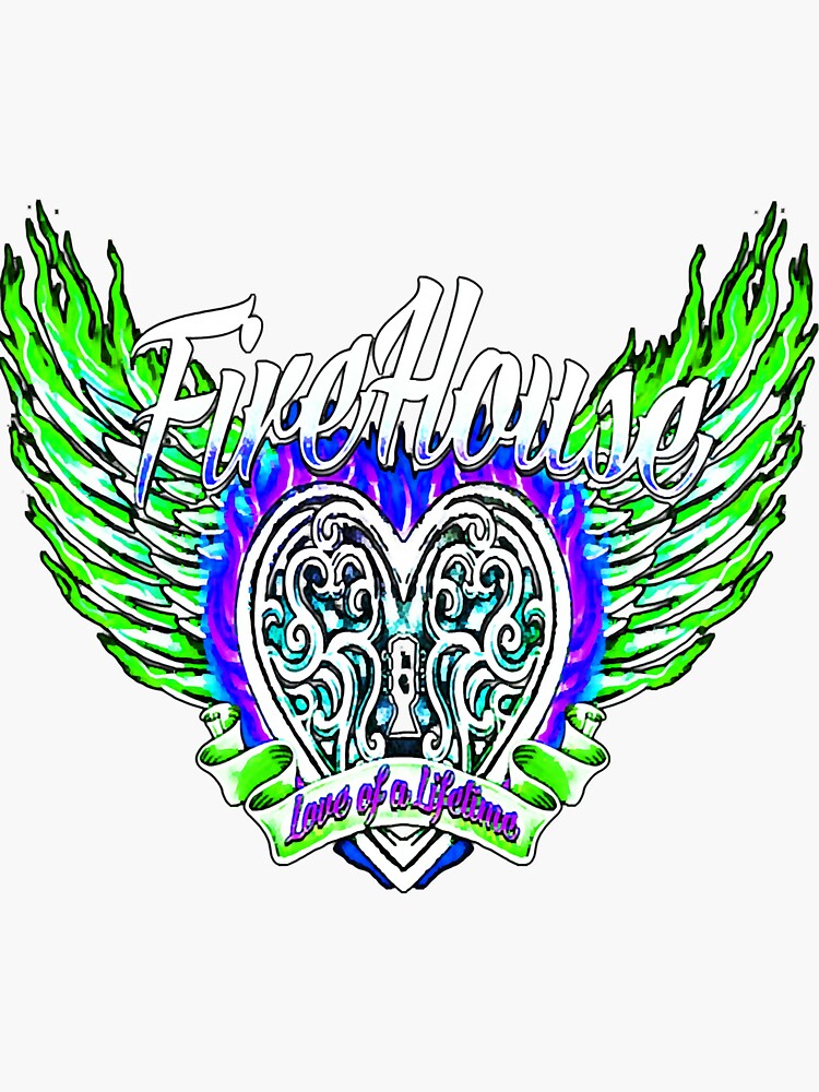 "FireHouse Band Graphic Music Gift For Fans" Sticker for Sale by ...