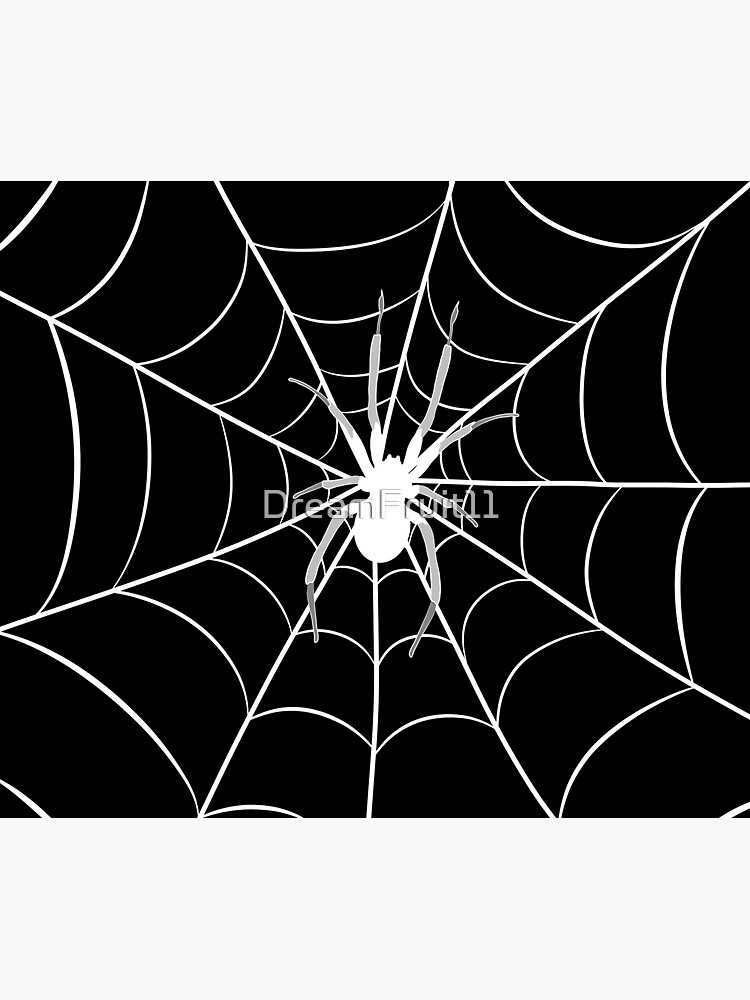 "Spider Web Art (Halloween 2022)" Sticker for Sale by DreamFruit11 ...