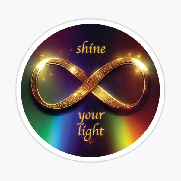 "Rainbow Infinity" Sticker for Sale by franji251 | Redbubble