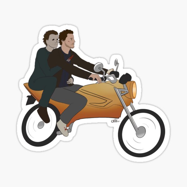"Corey and Michael" Sticker for Sale by RottenPopcorn | Redbubble