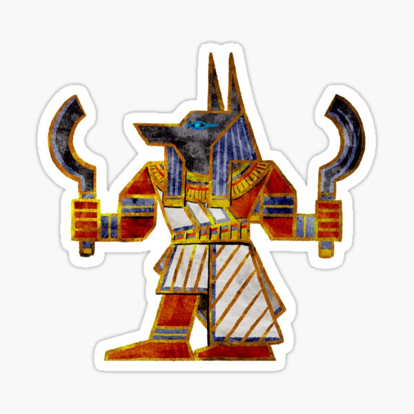 "Anubis" Sticker for Sale by CaptJack05 | Redbubble